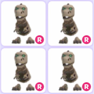 Pet | Skele Rex R x4 - Game Items - Gameflip