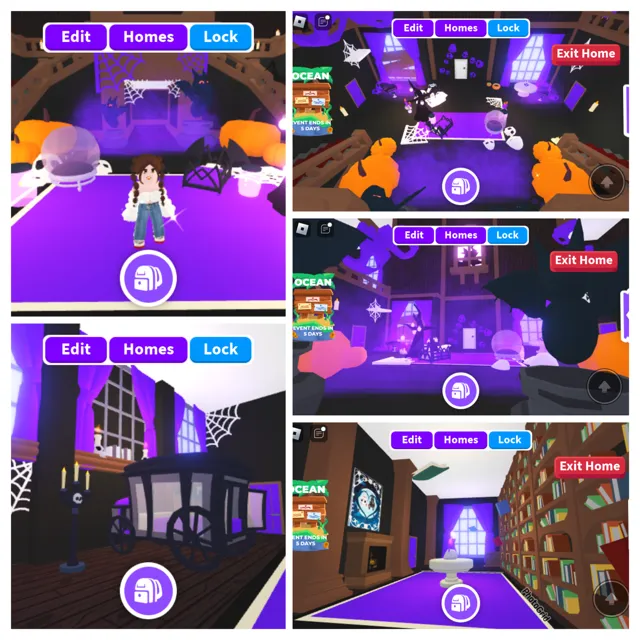 Adopt Me Halloween Haunted House - Adopt Me Game Items - Gameflip