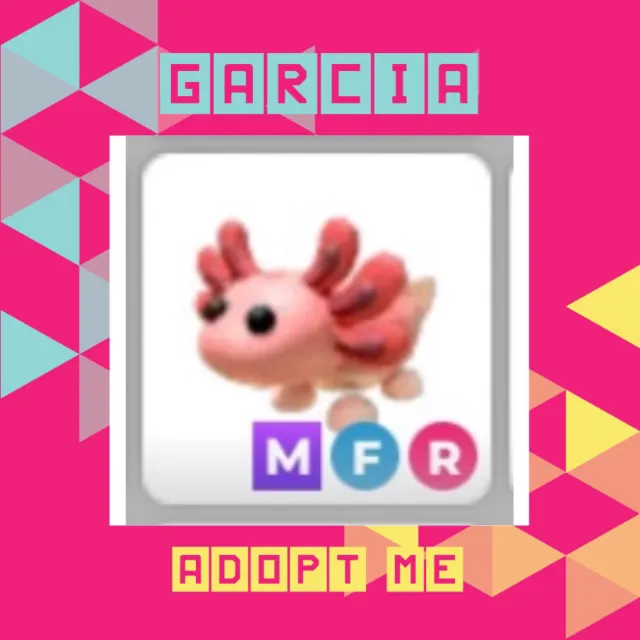 MFR Axolotl - Adopt Me Game Item - Gameflip