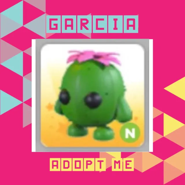 Neon Cactus Friend - Adopt Me Game Items - Gameflip