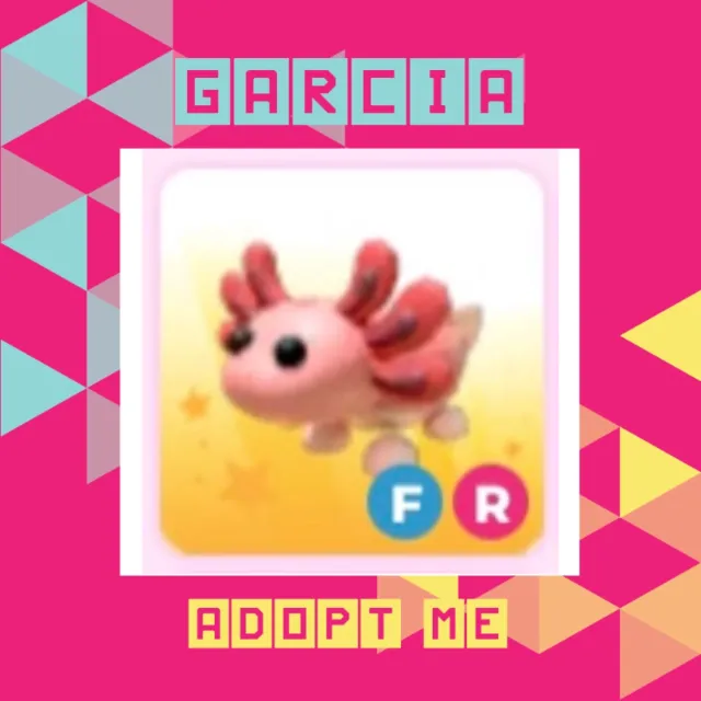 FR Axolotl - Adopt Me Game Items - Gameflip
