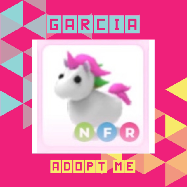 NFR Unicorn - Adopt Me Game Items - Gameflip