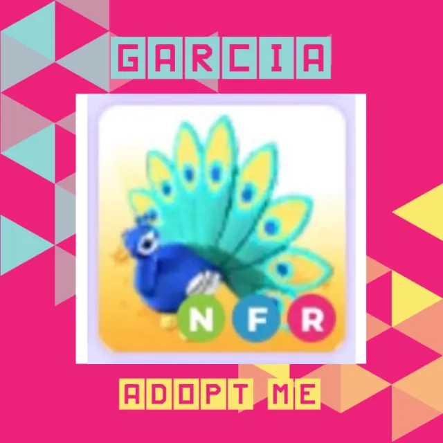 NFR Peacock - Adopt Me Game Item - Gameflip