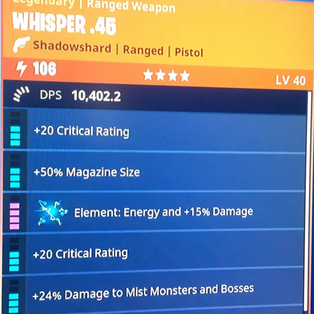 Bundle | PL106 WHISPER 45 - Game Item - Gameflip