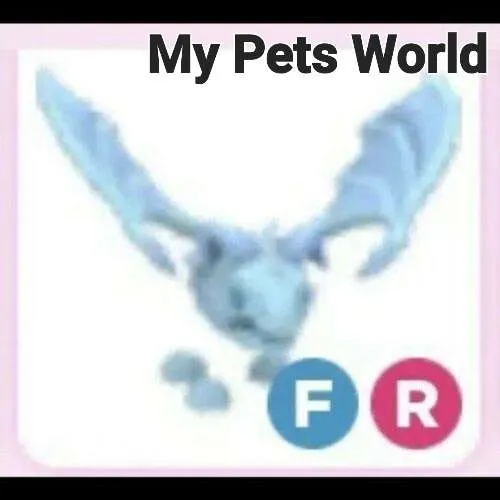 Pet | Frost Dragon Fr - Adopt Me Game Items - Gameflip
