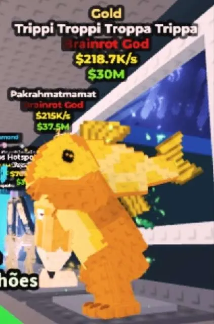 Gold Trippi Troppi Troppa Trippa - Steal a Brainrot Game Item - Gameflip