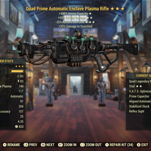 Weapon | Q5025 Enclave Plasma - Game Items - Gameflip