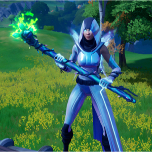 Outfit | minty pickaxe+glow skin - Game Items - Gameflip