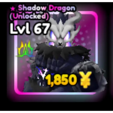 Almighty Shadow Dragon EVO - Anime Defenders Game Items - Gameflip