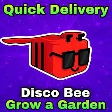 Disco Bee - Grow a Garden Game Item - Gameflip