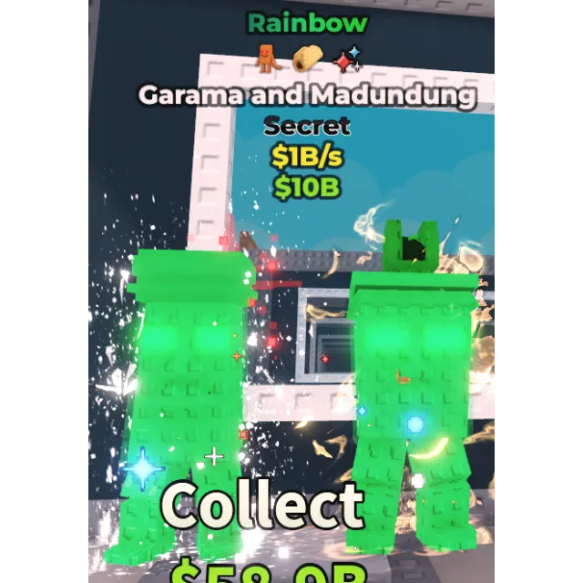 1b/s Rainbow Garama Madundung - Steal a Brainrot Game Item - Gameflip