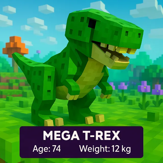 Cheap Mega T-Rex | Age 74| 12Kg | Grow a Garden - Grow a Garden Game ...