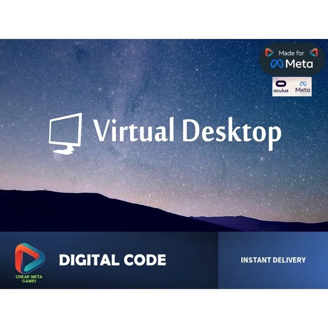 🖥️ Virtual Desktop - Official Meta Quest Code - Play PCVR Wirelessly! 💥 ...