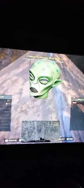 Glowing Alien Mask - Fallout 76 Game Item - Gameflip