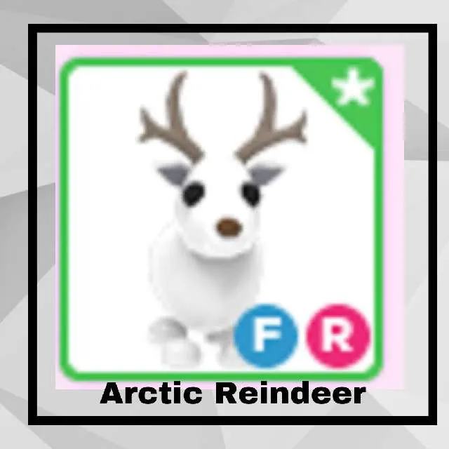 FR Arctic Reindeer - Adopt Me Game Item - Gameflip