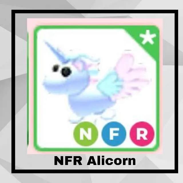 NFR Alicorn - Adopt Me Game Item - Gameflip