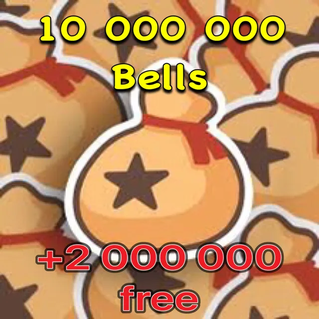 Bells | 12000000x - Animal Crossing: New Horizons Game Items - Gameflip