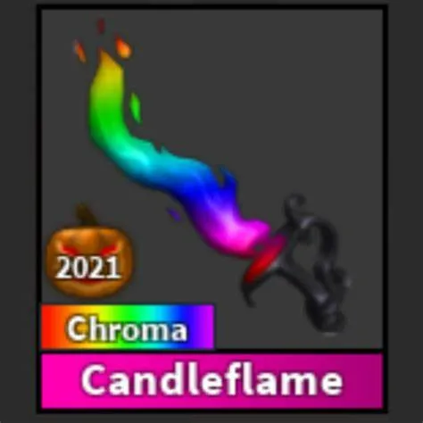 Chroma Candleflame - Murder Mystery 2 Game Items - Gameflip