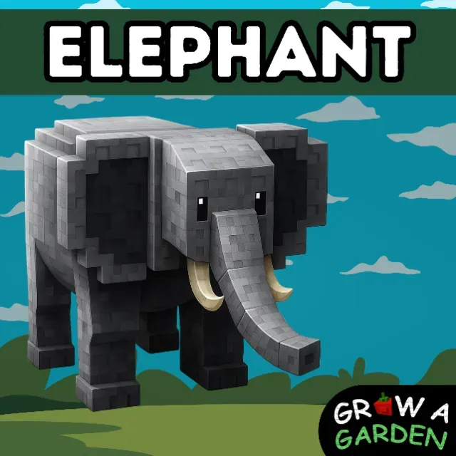 ELEPHANT 2KG+ | grow a garden - Grow a Garden Game Item - Gameflip