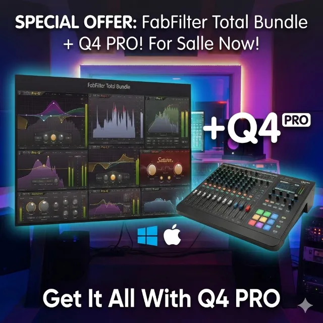 FabFilter Total Bundle + Q4 PRO — Lifetime License for 14 Plugins ...