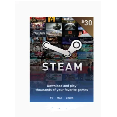 $30 Steam Gift Card (Instant Code) No Hassle - Steam Gift Cards - Gameflip