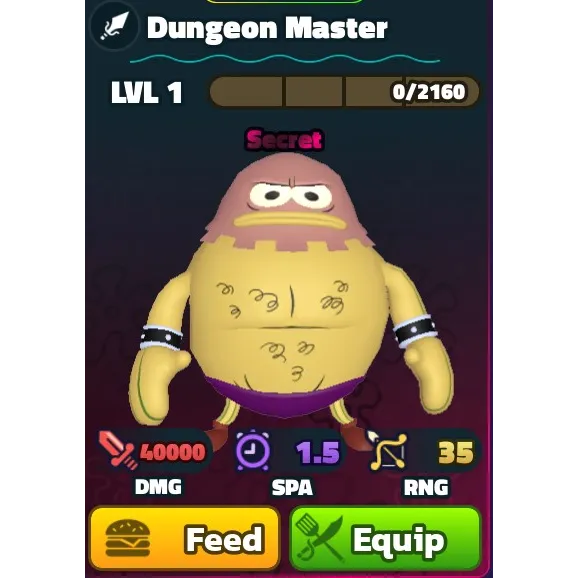 Spongebob Tower Defense | DUNGEON MASTER - SpongeBob Tower Defense Game ...