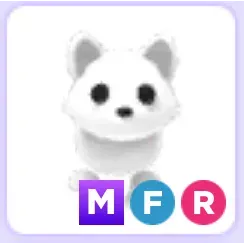 Pet | MFR Arctic Fox - Adopt Me Game Items - Gameflip