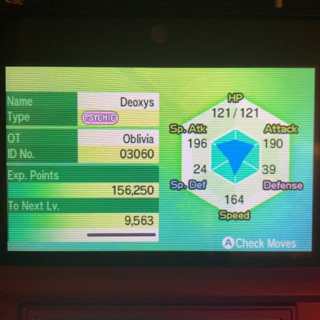 Event Pokemon | Oblivia Deoxys - Game Items - Gameflip
