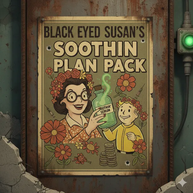 Plan Pack Black Eyed Susan's Soothin - Fallout 76 Game Item - Gameflip