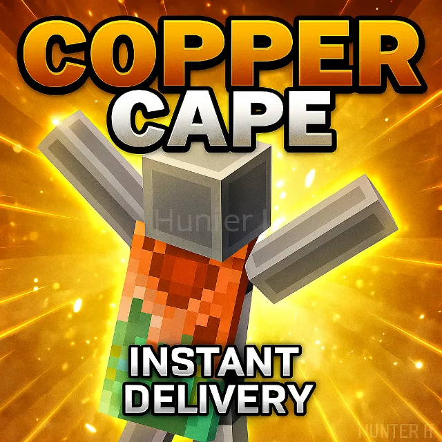 MINECRAFT COPPER CAPE - XBOX SERIES X|S, XBOX ONE - WINDOWS 10/11 | Java [INSTANT DELIVERY ...