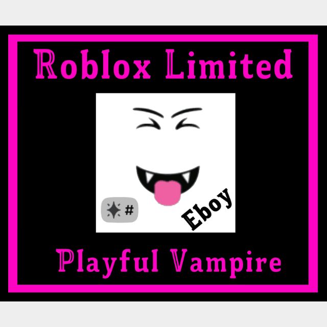 Limited | Playful Vampire - Game Items - Gameflip