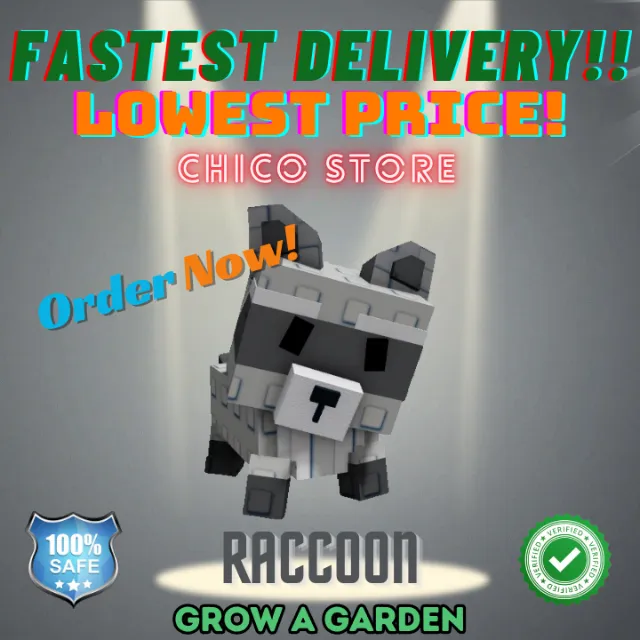 2x Raccoon - Game Item - Gameflip