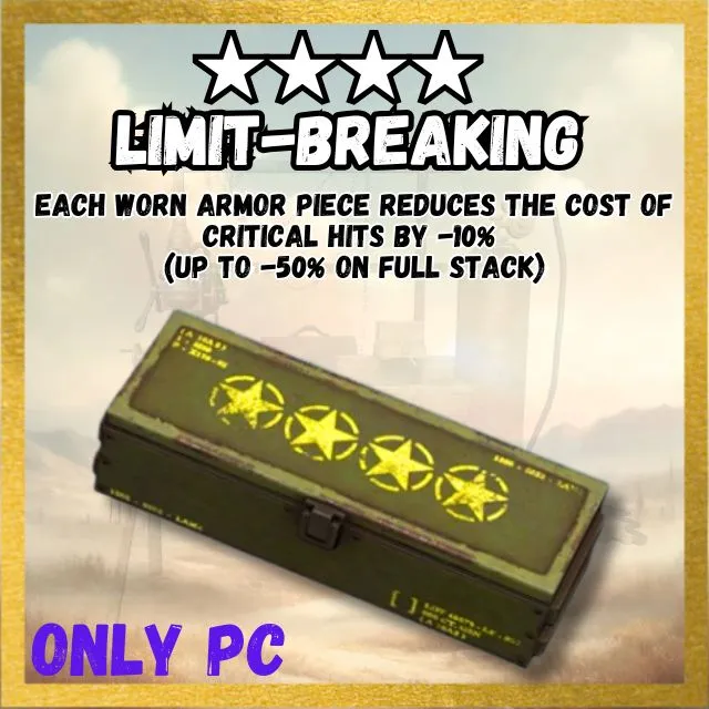 Limit-Breaking Legendary Mod - Fallout 76 Game Item - Gameflip