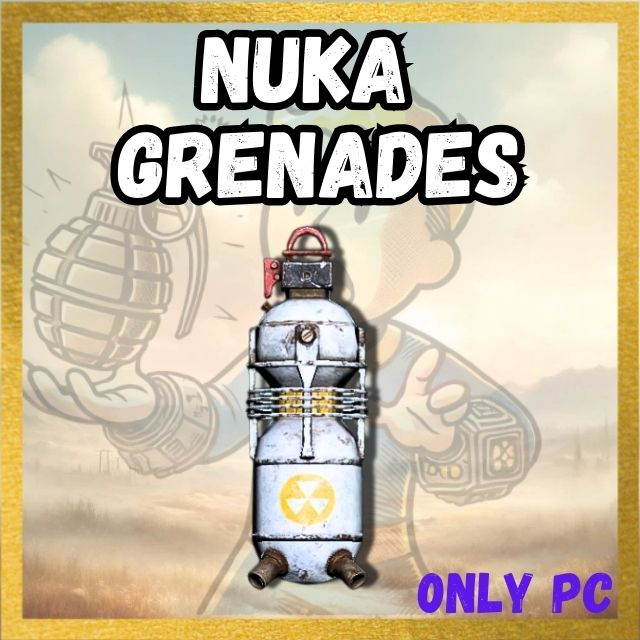 X1000 Nuka grenades Nuka-Cola Grenad (PC) - Fallout 76 Game Item - Gameflip