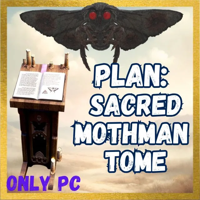 Plan: Sacred Mothman Tome - Fallout 76 Game Item - Gameflip