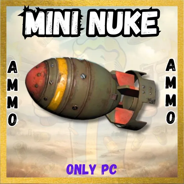 X1000 MINI NUKE - Fallout 76 Game Item - Gameflip