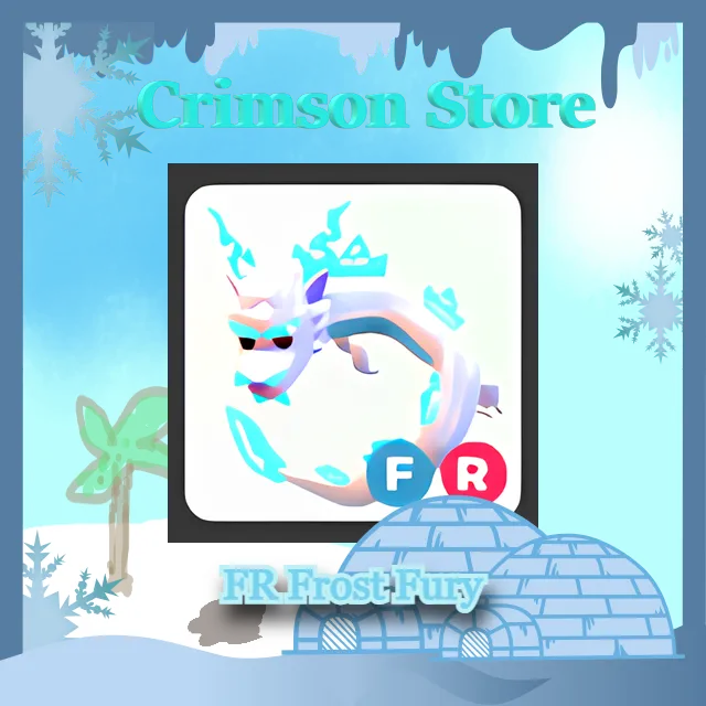 FR Frost Fury - Adopt Me Game Item - Gameflip