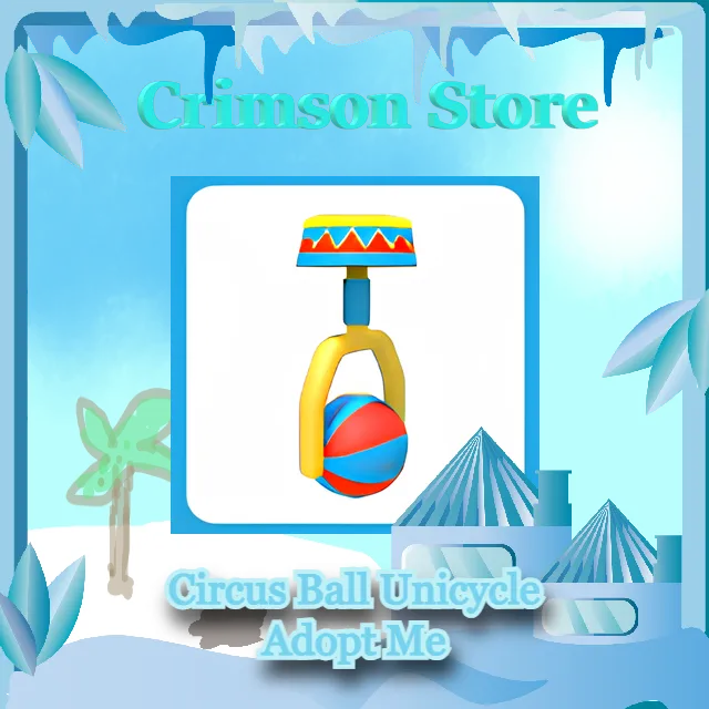 Circus Ball Unicycle - Adopt Me Game Item - Gameflip