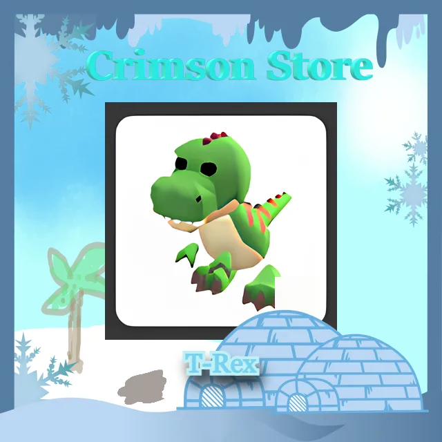 T-Rex - Adopt Me Game Item - Gameflip