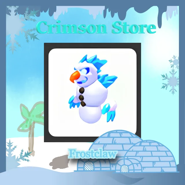 Frostclaw - Adopt Me Game Item - Gameflip