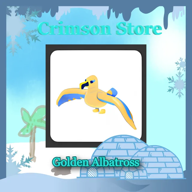 Golden Albatross #1 - Adopt Me Game Item - Gameflip