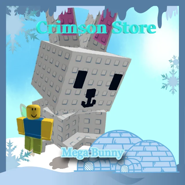 Mega Bunny - Grow a Garden - Game Item - Gameflip
