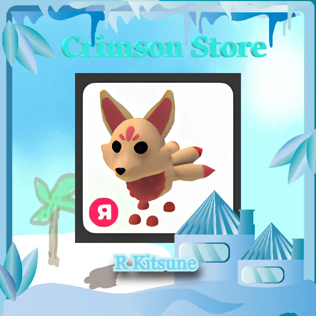 R Kitsune - Adopt Me Game Item - Gameflip
