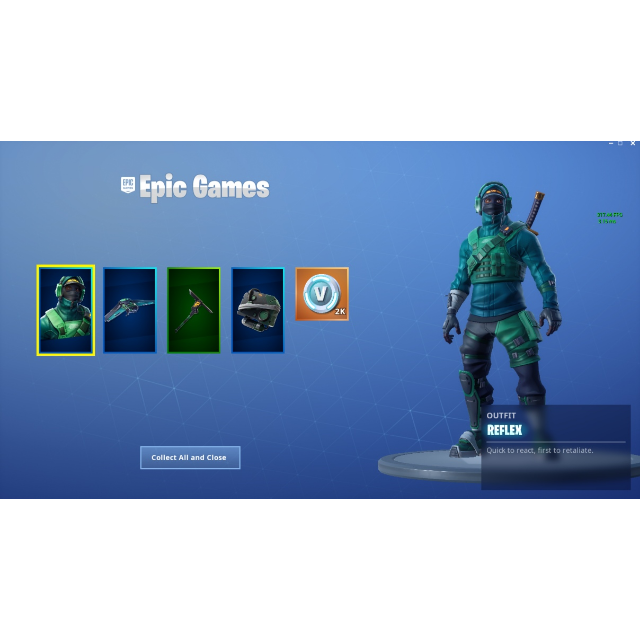 FORTNITE BUNDLE 2000 V-BUCKS + COUNTERATTACK SET [EPIC + GLOBAL ...