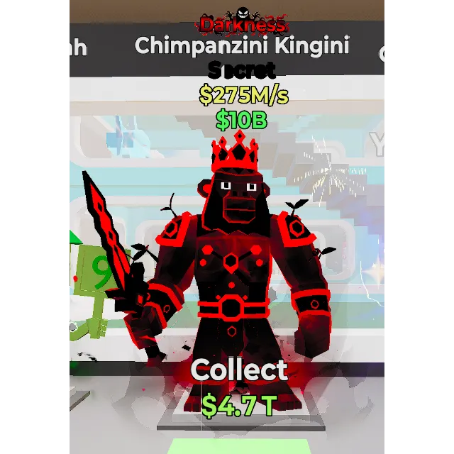 Darkness Chimpanzini Kingini Fortnite Steal the Brainrot - Steal a ...