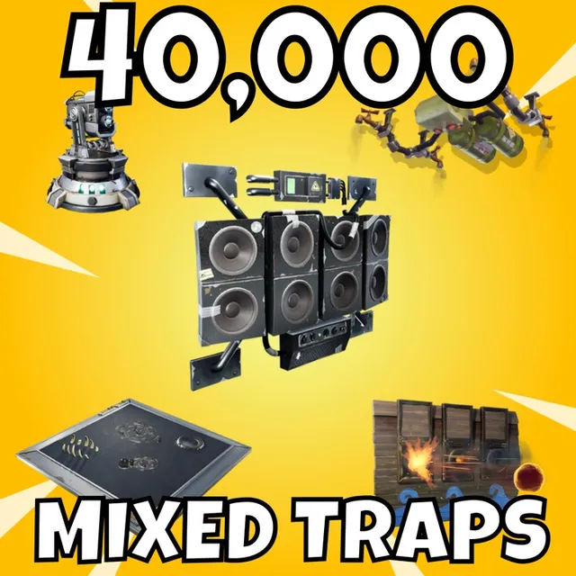 40,000 Mixed Traps - Fortnite Game Items - Gameflip