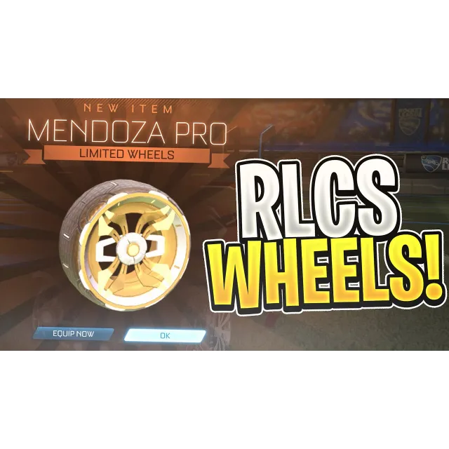 Bundle | Mendoza Pro RLCS Wheel - Game Item - Gameflip
