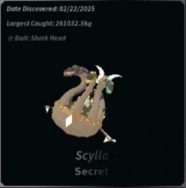 SS SCYLLA FISCH - Fisch Game Item - Gameflip
