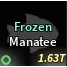 Frozen Manatee FISCH (Fallen Snowblade Part) - Fisch Game Item - Gameflip