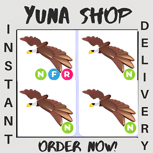 MFR Bald Eagle - Adopt Me Game Items - Gameflip